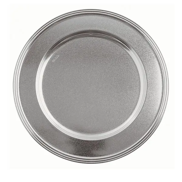 SAMBONET Avenue Charger Plate - Silver