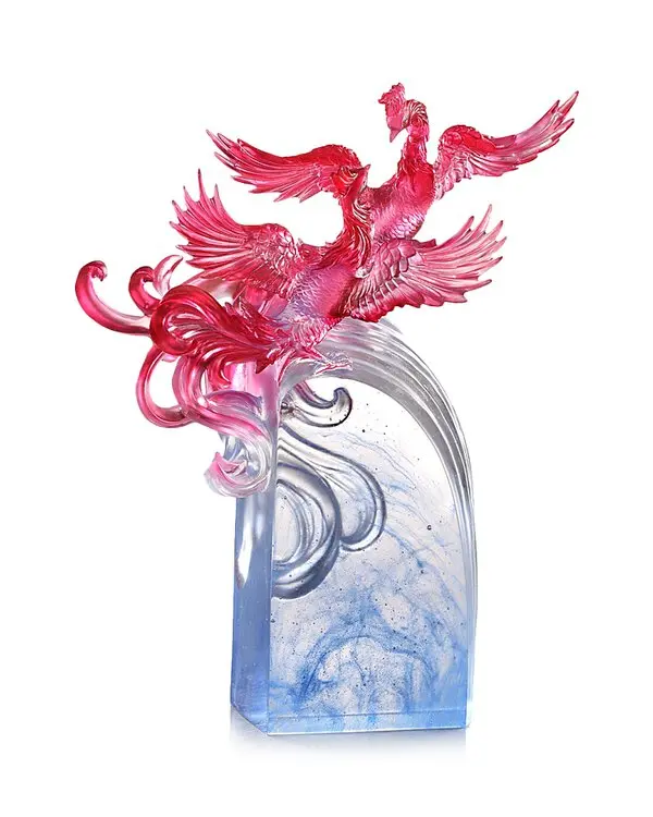 LIULI Splendor In The Ninth Heavens Crystal Figure - Multi