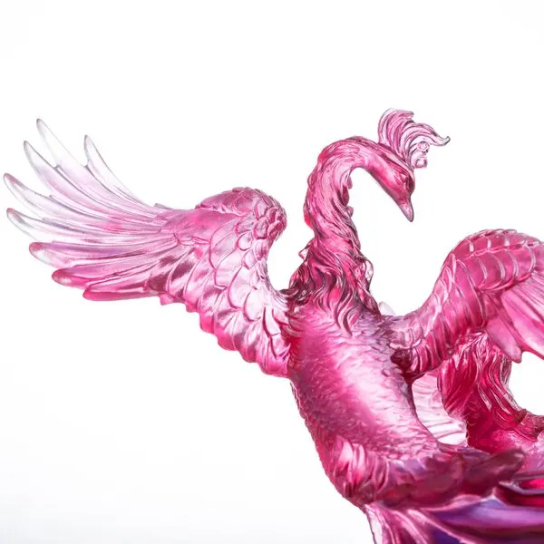 LIULI Splendor In The Ninth Heavens Crystal Figure
