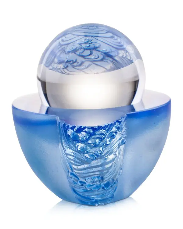 LIULI As The Good World Turns Kindness Turns This Good World Crystal Figure