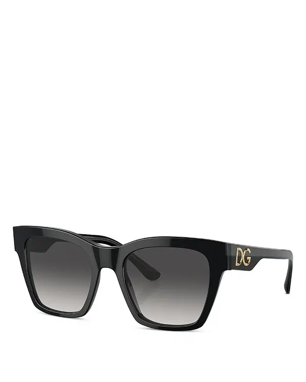 Dolce & Gabbana Square Sunglasses - Black/gray Gradient