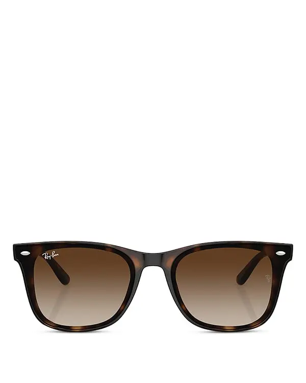Ray-ban Square Sunglasses, 65mm - Havana/brown Gradient