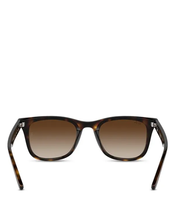 Ray-ban Square Sunglasses, 65mm - Havana/brown Gradient