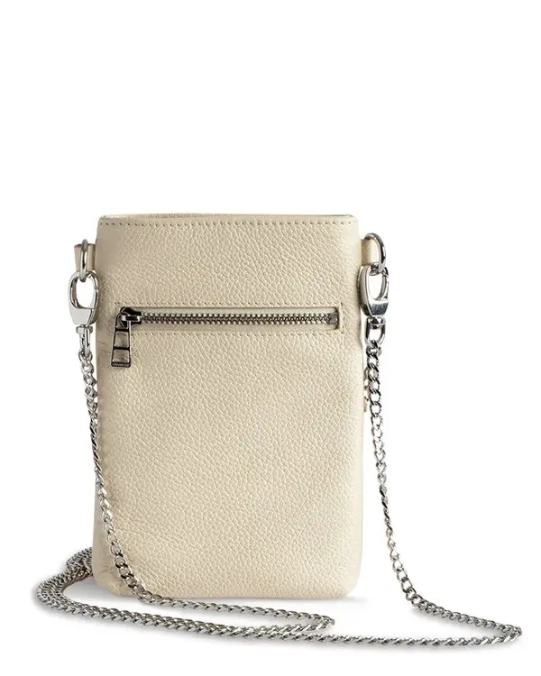 Zadig&Voltaire Rock Leather Phone Pouch - Flash