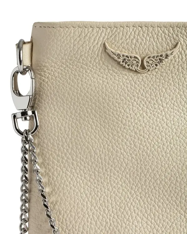 Zadig&Voltaire Rock Leather Phone Pouch - Flash