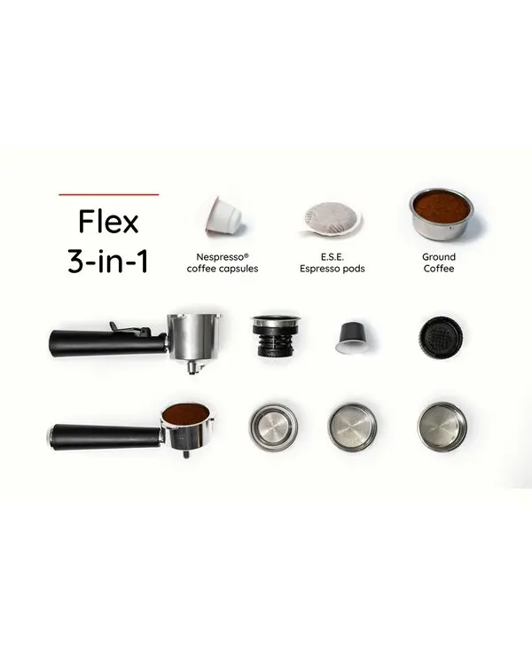 ESPRESSIONE Flex 3 In 1 Espresso Maker