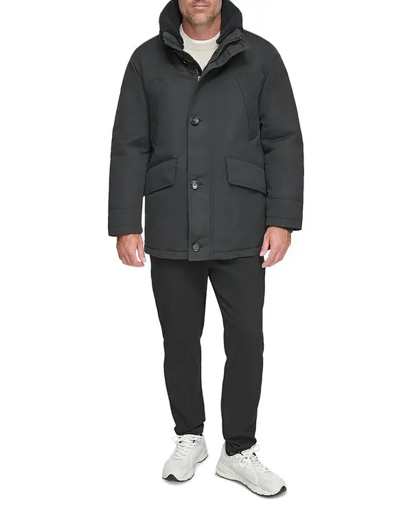 Andrew Marc Wittstock Waxed Jacket - Black
