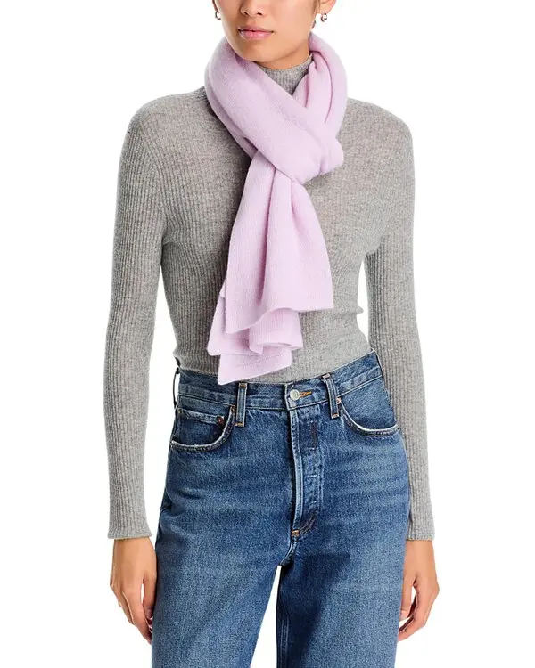 Bloomingdale'S Oversized Knit Scarf Exclusive - Lilac