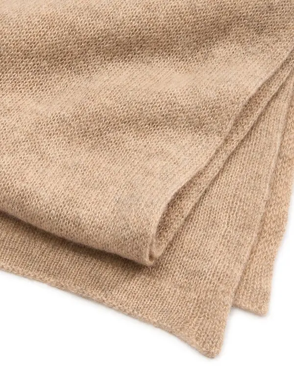 Bloomingdale'S 100% Cashmere Oversized Knit Scarf Exclusive - Taupe