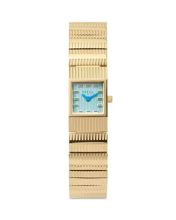 BREDA Groove Watch 16mm X 16mm - Blue/gold