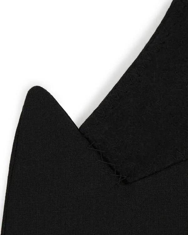 REISS Poker Modern Fit Tuxedo Jacket - Black