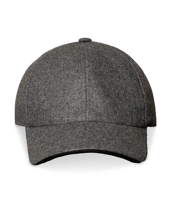 Eton Wool Baseball Cap - Gray