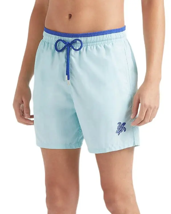 Vilebrequin Solid Tortoise 6" Swim Shorts - Celadon