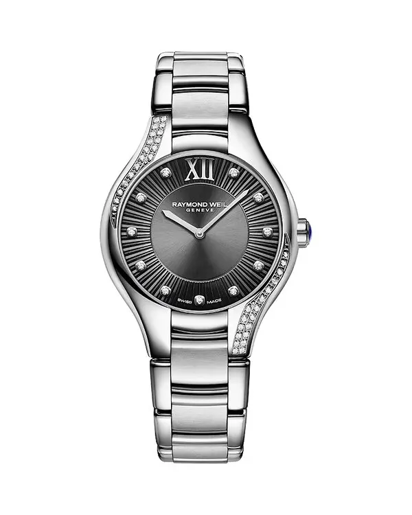 RAYMOND WEIL Noemia Diamond Watch - Gray/silver