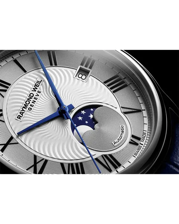 RAYMOND WEIL Maestro Moon Phase Automatic Watch, 39.5mm