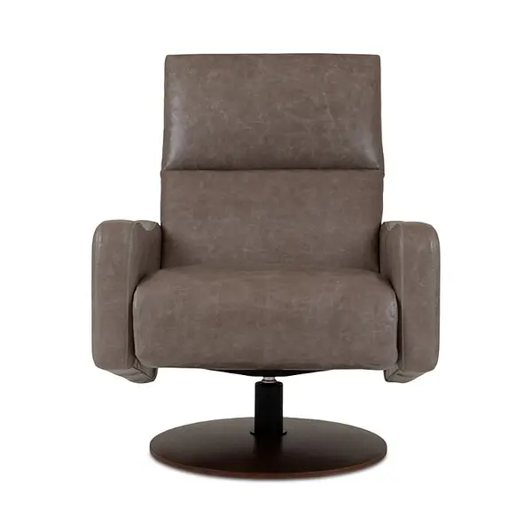 AMERICAN LEATHER Remi Comfort Relax Reclining Chair - Mont Blanc Mink
