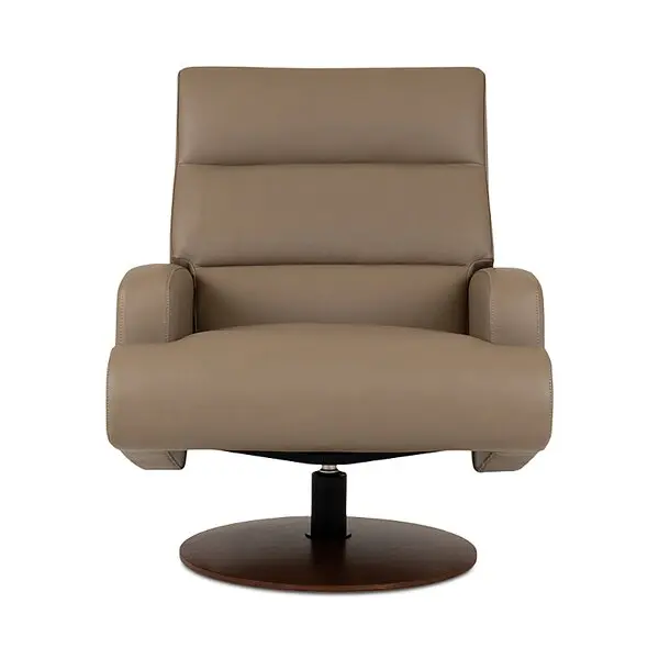 AMERICAN LEATHER Lennox Comfort Relax Reclining Chair - Bison Champagne
