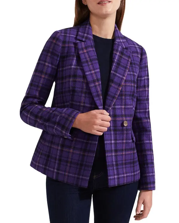 HOBBS LONDON Emberley Plaid Jacket