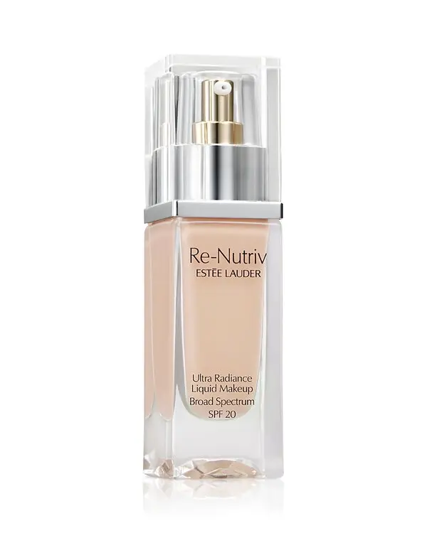Estée Lauder Re-nutriv Ultra Radiance Liquid Foundation Spf 20 - N Ecru (light With Neutral Rosy Underton
