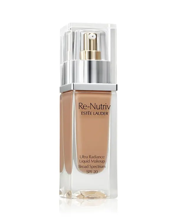 Estée Lauder Re-nutriv Ultra Radiance Liquid Foundation Spf 20 - N Shell Beige (medium Tan With Neutral U