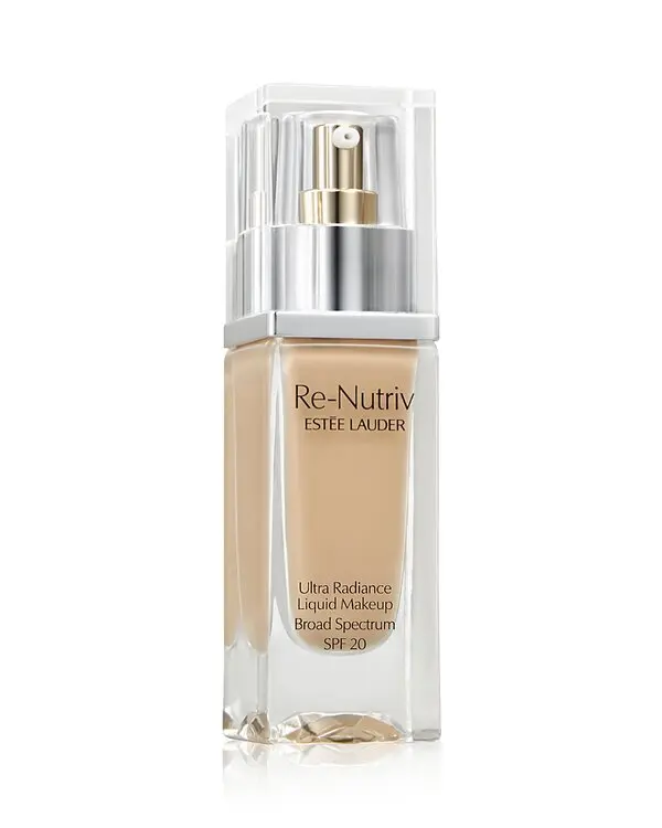 Estée Lauder Re-nutriv Ultra Radiance Liquid Foundation Spf 20 - W Bone (light With Warm Undertones)