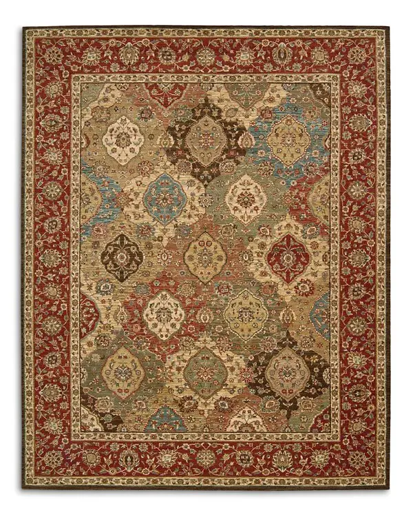 NOURISON HOME Living Treasures Li03 Area Rug, 7'6 X 9'6 - Multicolor