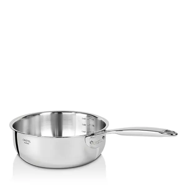 CRISTEL Castel Pro Ultraply 2 Qt. Saucepan - Silver
