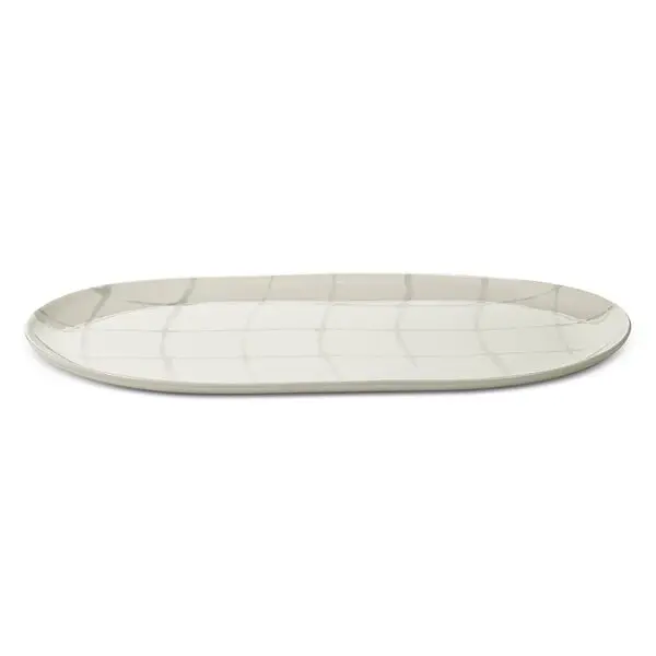 SERAX X Kelly Wearstler Zuma Large Platter Serving Dish - White