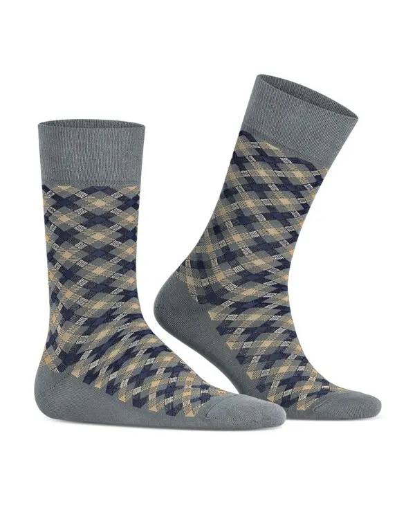 Falke Patterned Cotton-blend Socks By - Dust