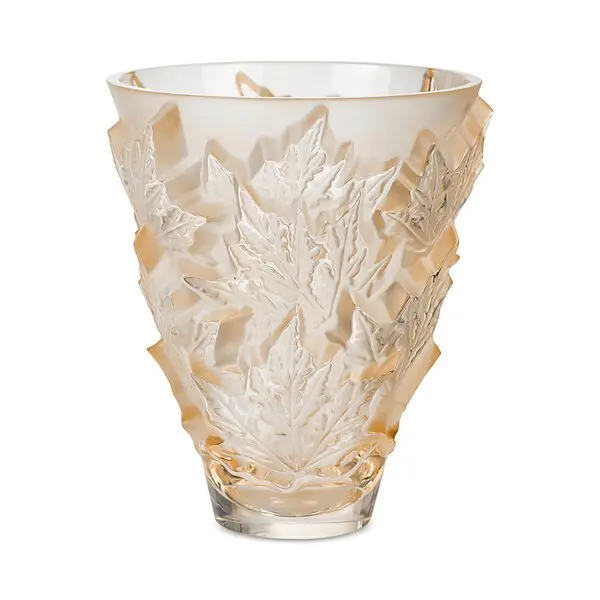 Lalique Champs-elysees Small Vase - Gold Luster