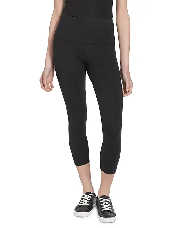 Lyssé Cotton Stretch Cropped Leggings