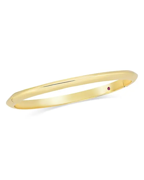 Roberto Coin 18k Yellow Bangle Bracelet - Gold