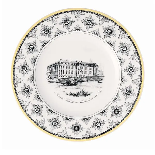 VILLEROY & BOCH Audun Maison Dinner Plate - Multi