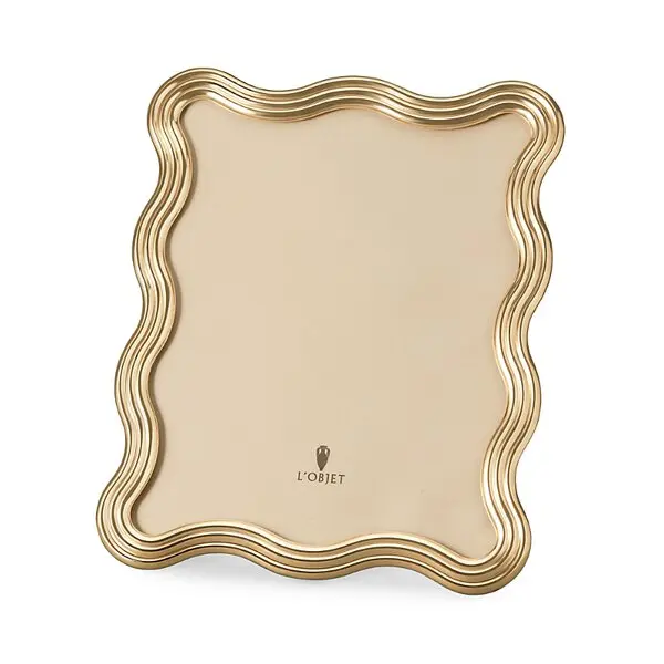 L'Objet Ripple Frame, 8 X 10 - Gold