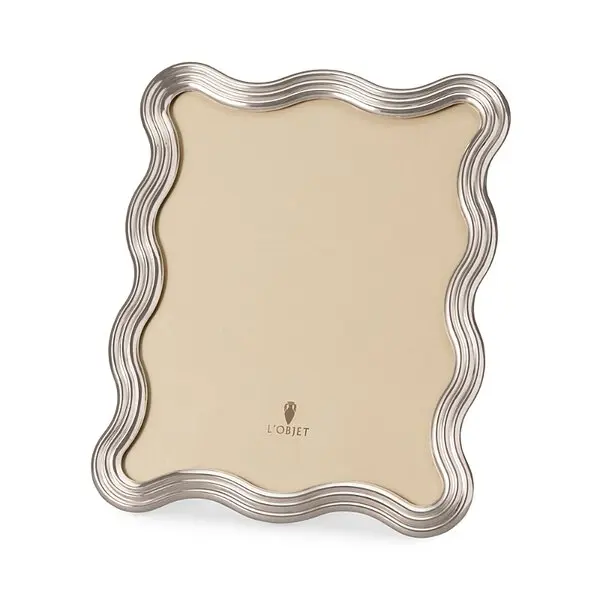 L'Objet Ripple Frame, 8 X 10 - Platinum
