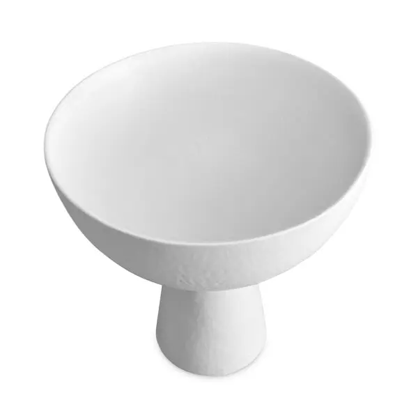 L'Objet Terra Bowl On Stand - White