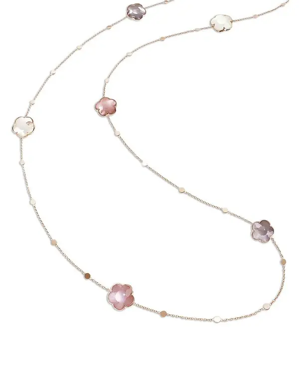 Pasquale Bruni 18k Diamond & Moonstone Necklace - Rose Gold