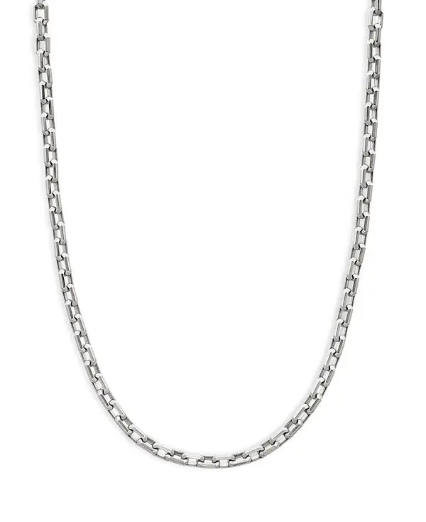 David Yurman Streamline Heirloom Chain Link Necklace - Silver