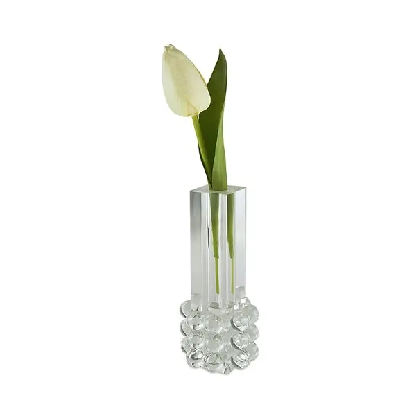 TIZO Crystal Glass Vase - No Color