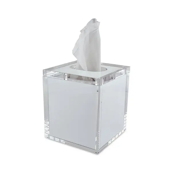 TIZO Lucite Tissue Box - Clear
