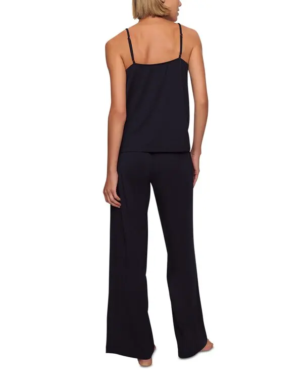 Eberjey Gisele Cami & Pant Pajama Set - Black