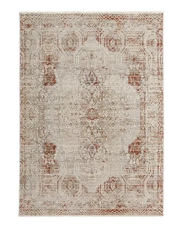FEIZY Kaia 39gkf Area Rug, 7'10 X 9'6 - Gray Rust