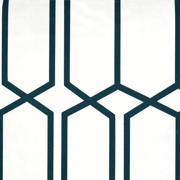 ELRENE HOME FASHIONS Kaiden Geometric Curtain Panel, 52 X 84 - Indigo