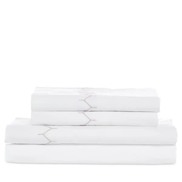 JOHN ROBSHAW Stitched Standard Pillowcases, Set Of 2