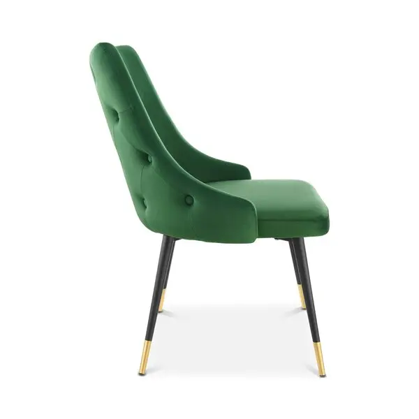 MODWAY Adorn Tufted Performance Velvet Dining Side Chair - Emerald
