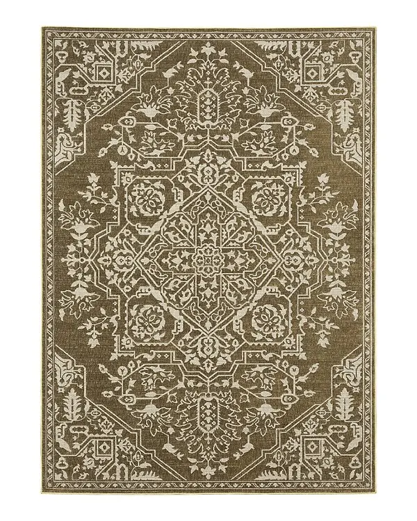 ORIENTAL WEAVERS Intrigue Int11 Area Rug, 3'10 X 5'5 - Gold