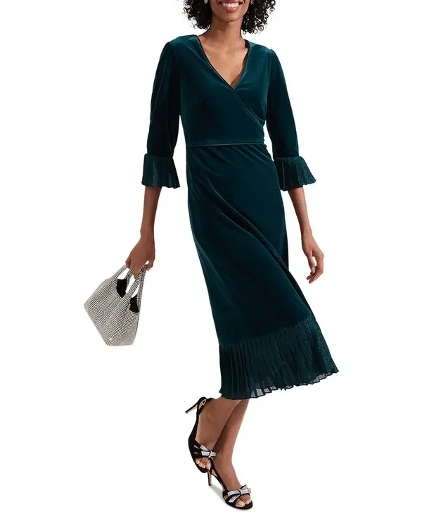 HOBBS LONDON Melodie Velvet Dress