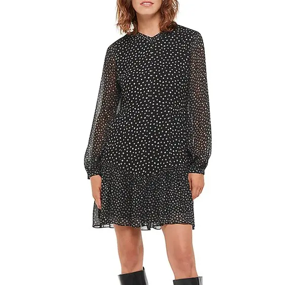Whistles Speckled Polka Dot Dress