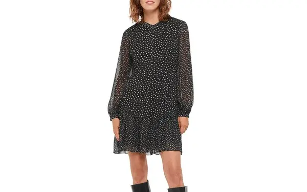 Whistles Speckled Polka Dot Dress