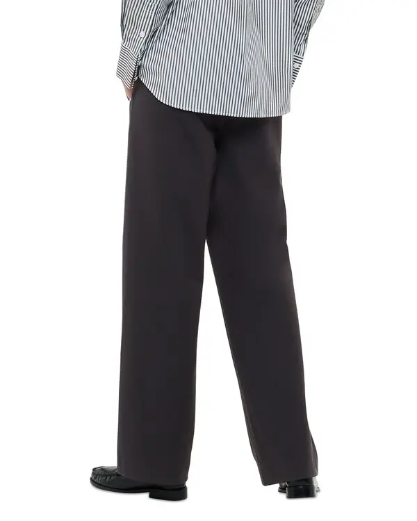 Whistles Edie Striped Straight Leg Pants